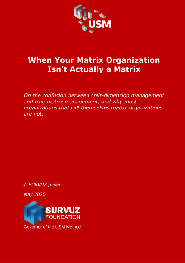 When Your Matrix Organization Isn't Actually a Matrix - USM Portal